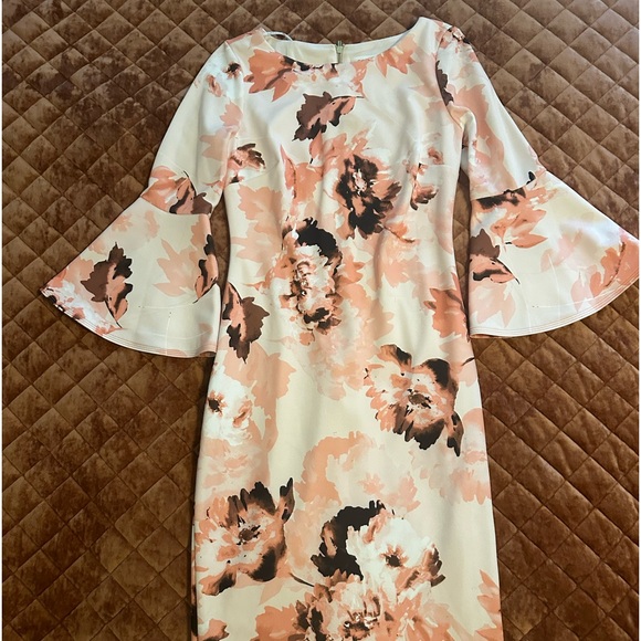 Calvin Klein | Dresses | Calvin Klein Floral Dress | Poshmark